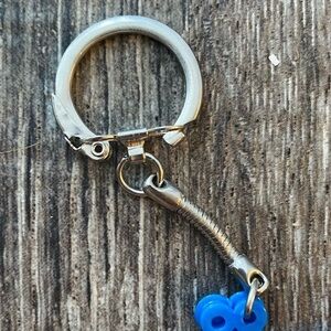Handmade | Other | Space Invaders Blue Keychain Nintendo Retro Arcade ...
